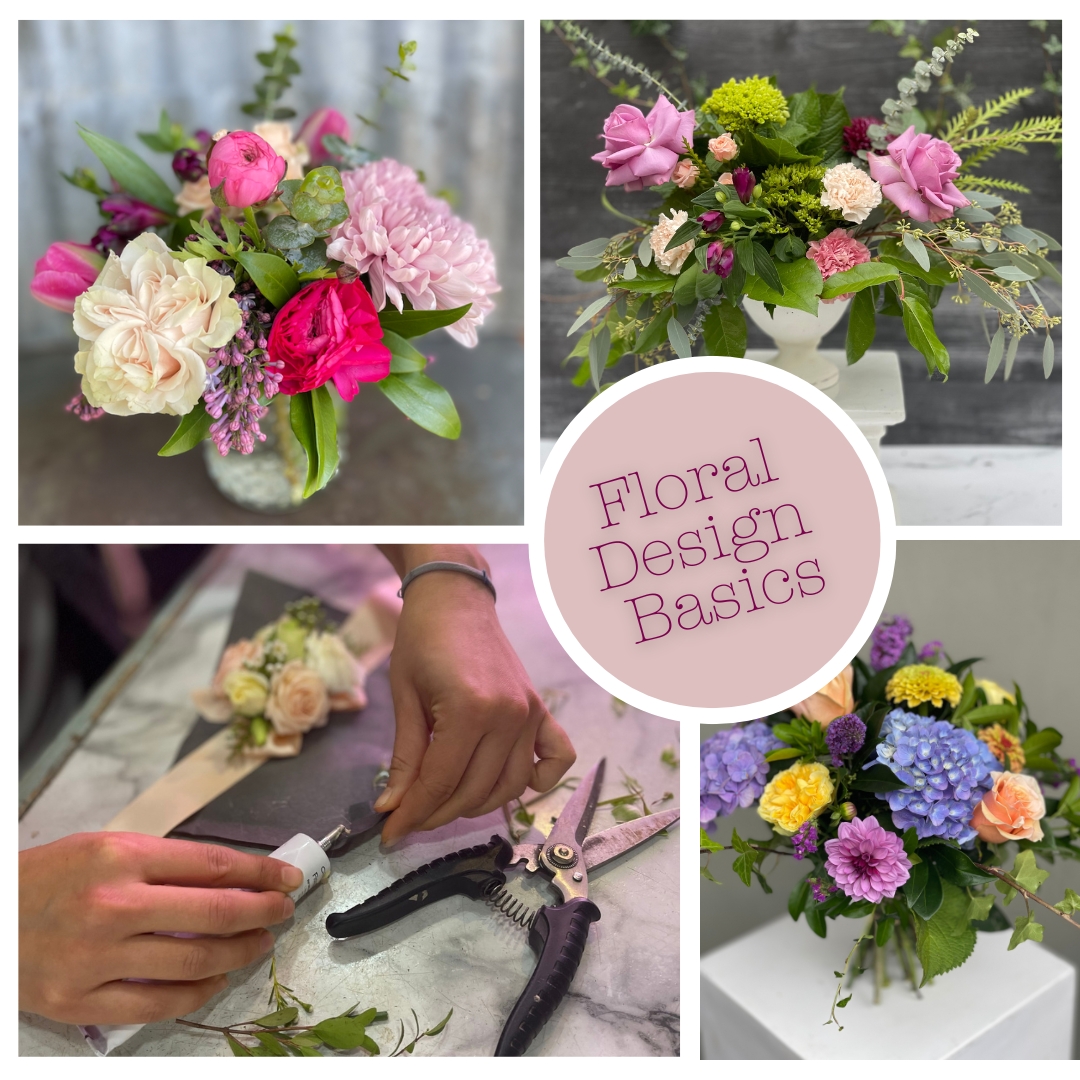 Floral Design Classes - Foxgloves Flowers